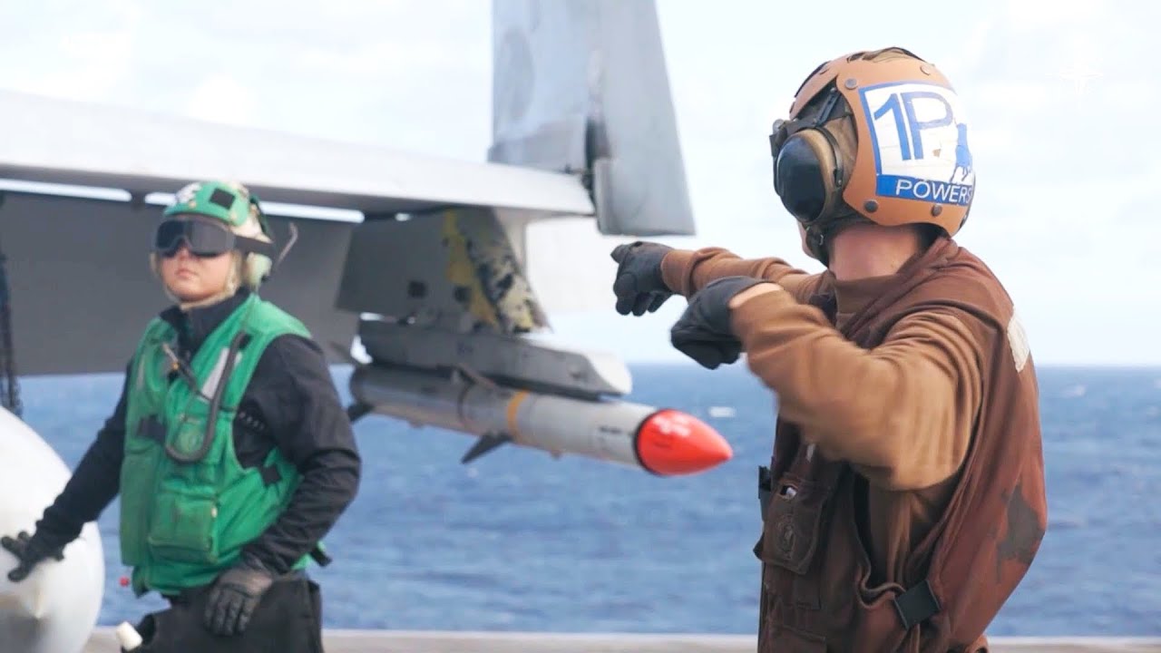 Supercarrier USS Gerald R. Ford | Silent Wolverine | NATO - YouTube