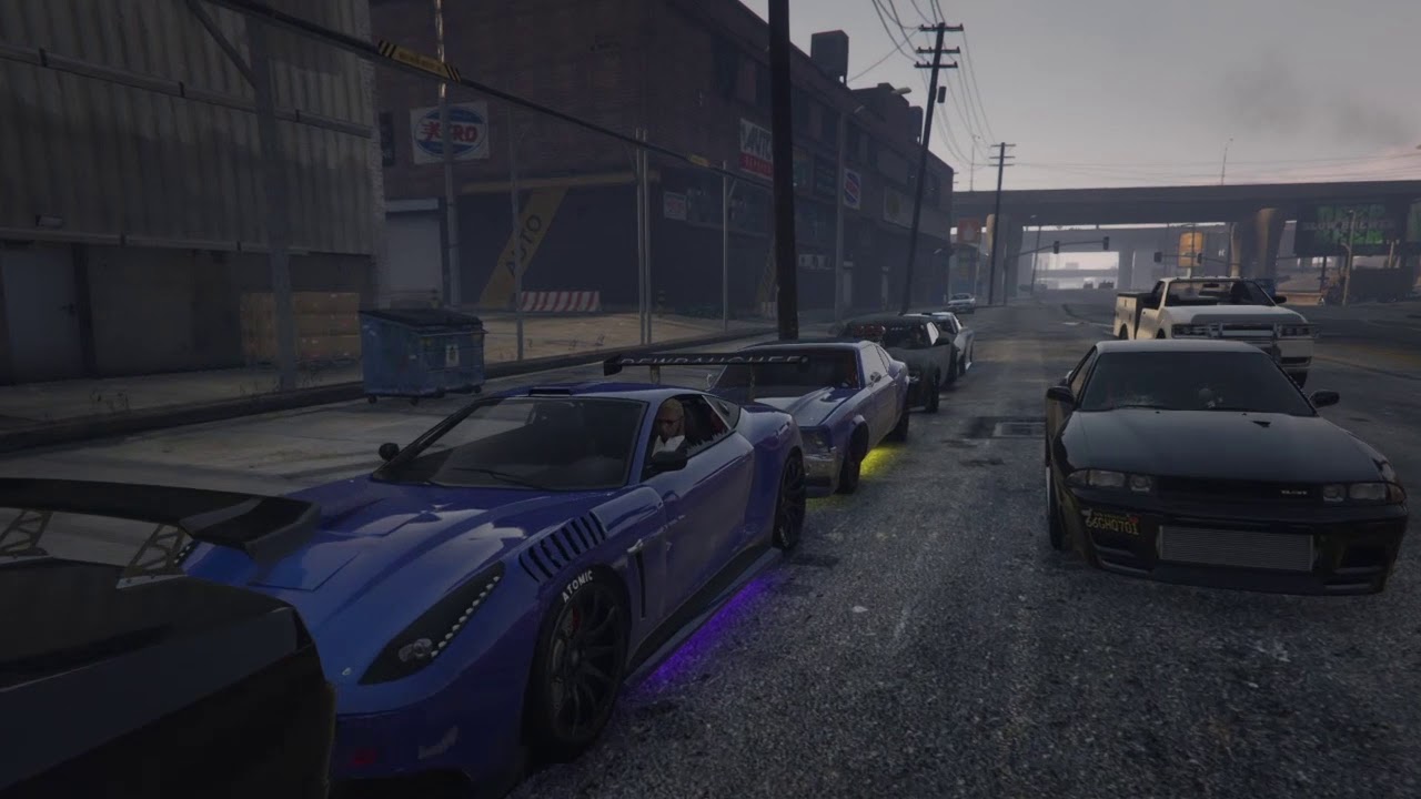 GTA V SKN squad tribute to Pop Smoke - 100k on the coupe - YouTube