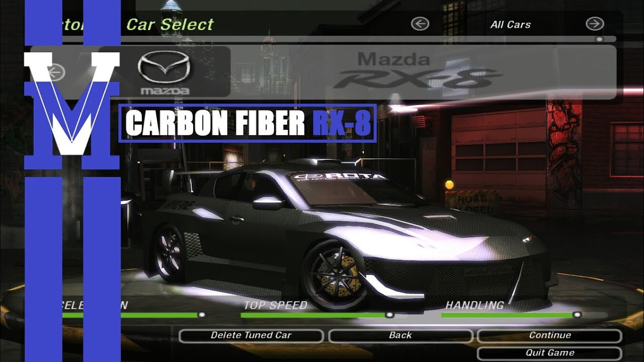 Need For Speed Underground 2: Carbon Fiber RX-8 | VM PLAYS - YouTube