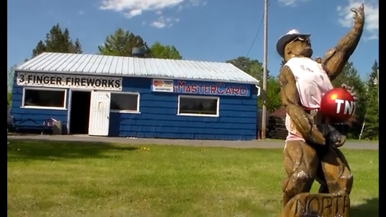 SWEET NEW ITEMS AT THREE FINGER FIREWORKS WI. - YouTube