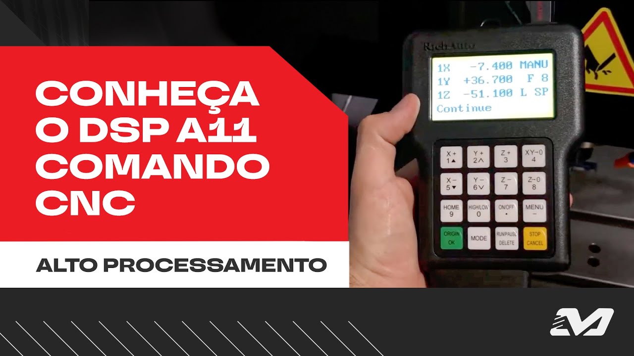 Conheça o DSP A11 Comando CNC de Alto Processamento - YouTube