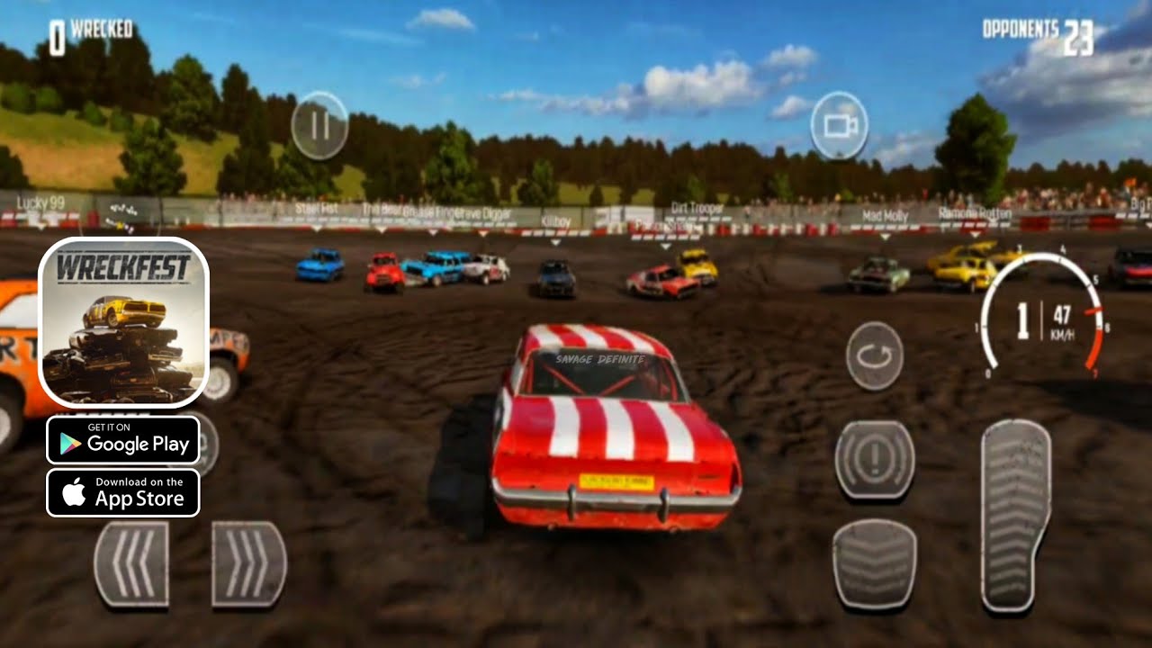 WRECKFEST MOBILE IS HERE | WRECKFEST MOBILE GAMEPLAY WALKTHROUGH`(iOS ...