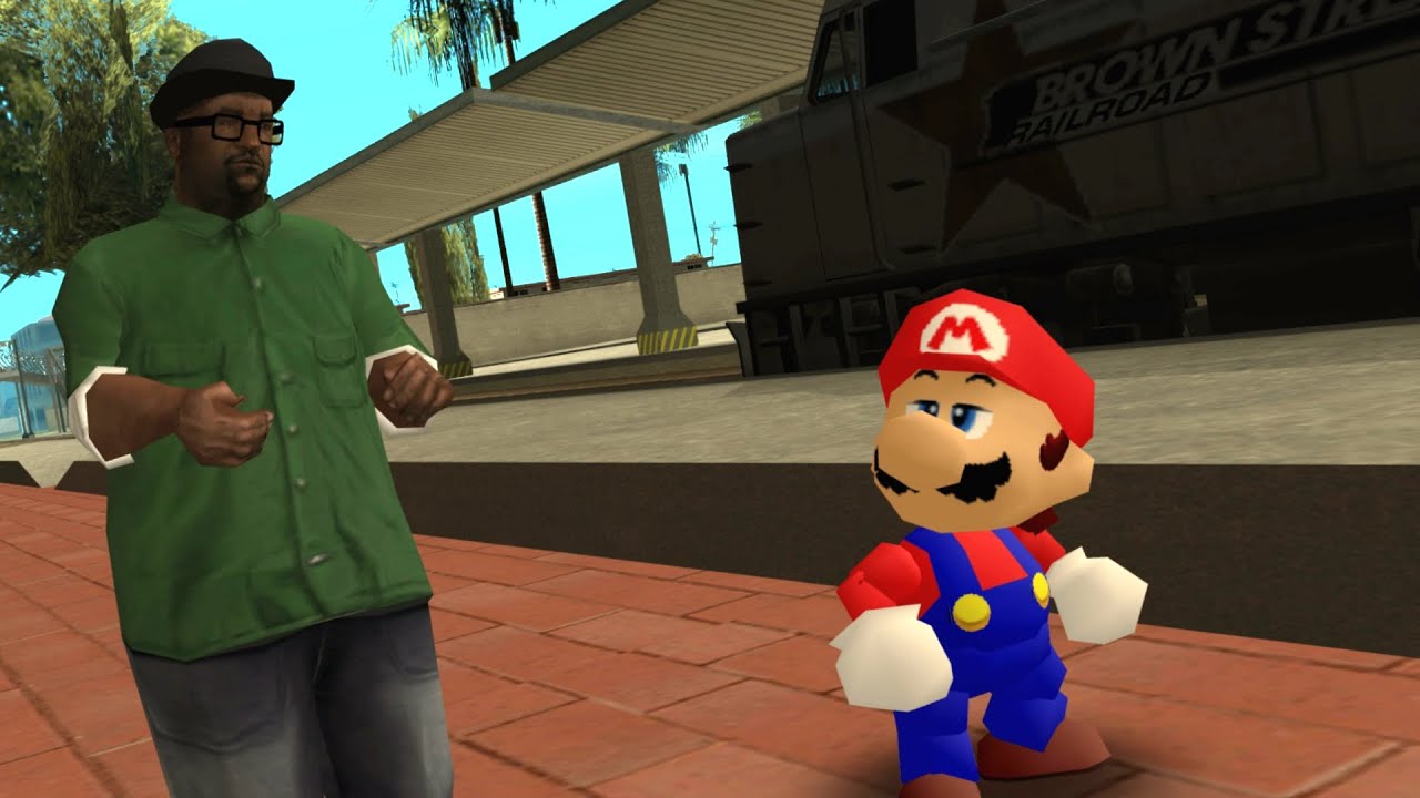 Mario 64 in GTA: San Andreas Mod (Grand Theft Mario 64: San Andreas ...