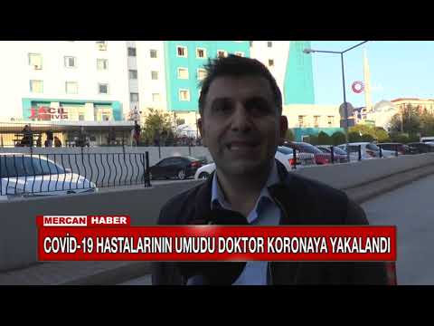 COVİD 19 HASTALARININ UMUDU DOKTUR KORONAYA YAKALANDI