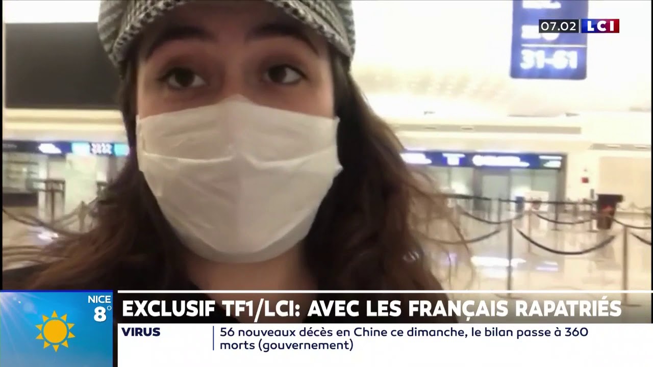 Exclusif TF1/LCI : Avec les français rapatriés - YouTube
