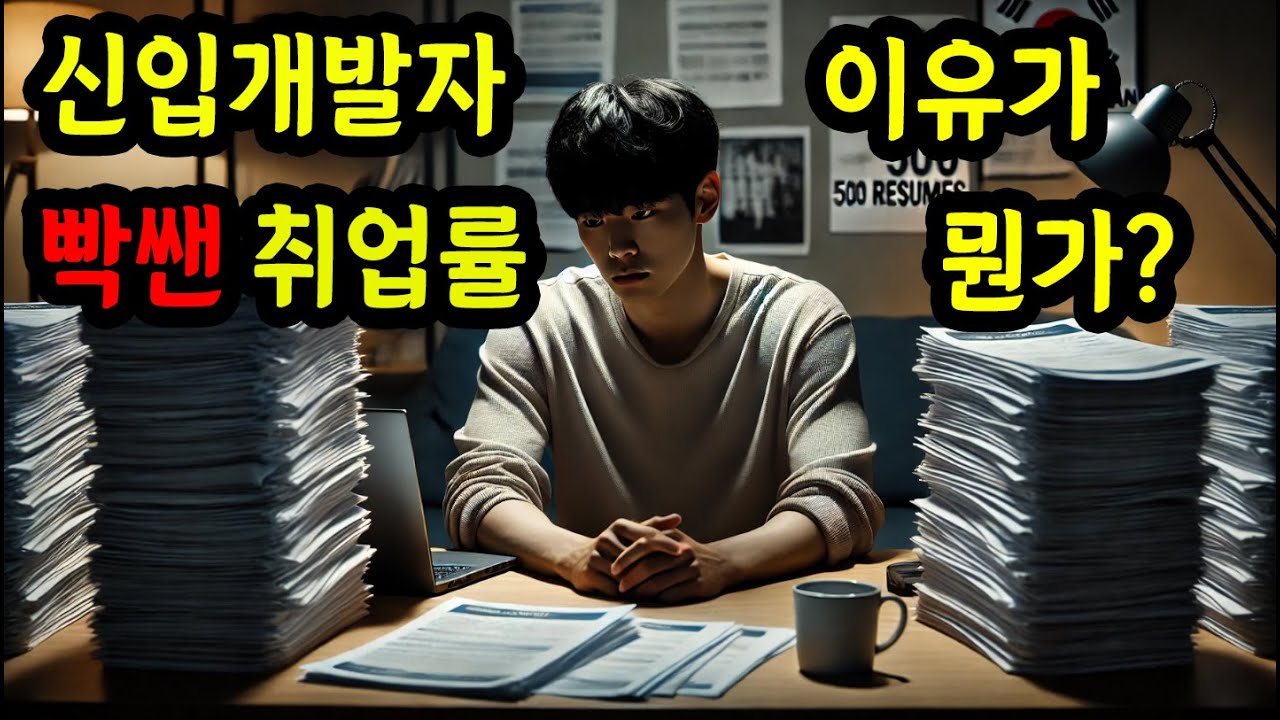 신입 개발자 취업이 어렵다 그 이유는 무엇인가 Youtube