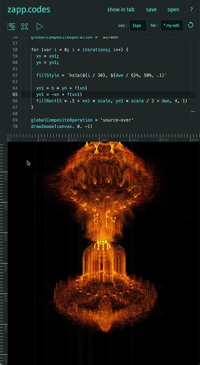 mira #javascript #coding #canvas #creativecoding - YouTube