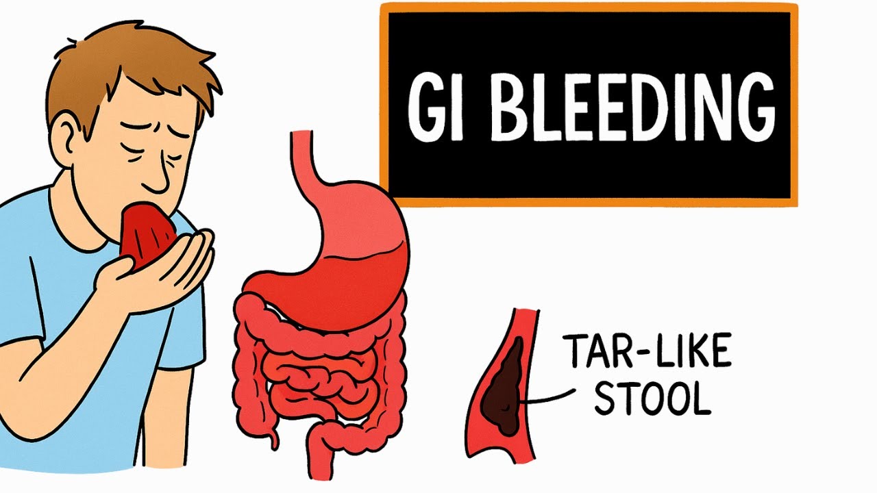 Gastrointestinal Bleeding: Upper vs Lower GI Bleed Overview - YouTube