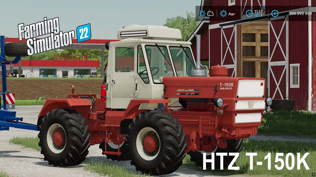 FS 22 Mods HTZ T-150K - YouTube