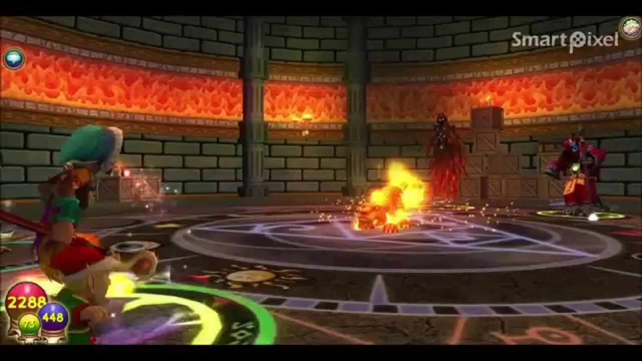 Fighting in wizard 101 B.O.X - YouTube