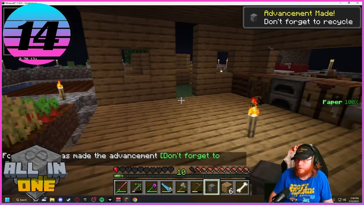 Becoming Trash | All-In-One Minecraft Modpack Ep. 14 - YouTube