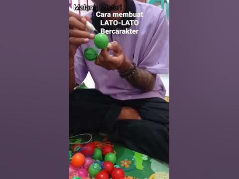Cara membuat LATO-LATO Bercarakter SEMANGKA - YouTube