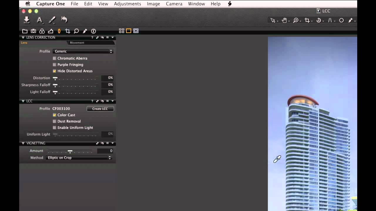 The LCC Tool in Capture One Pro 7 | Phase One - YouTube