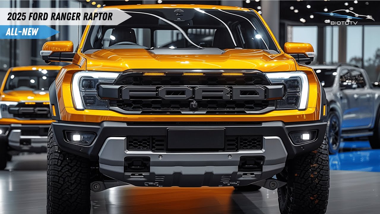 The 2025 Ford Ranger Raptor in Action: A Thrill Seeker’s Dream - YouTube