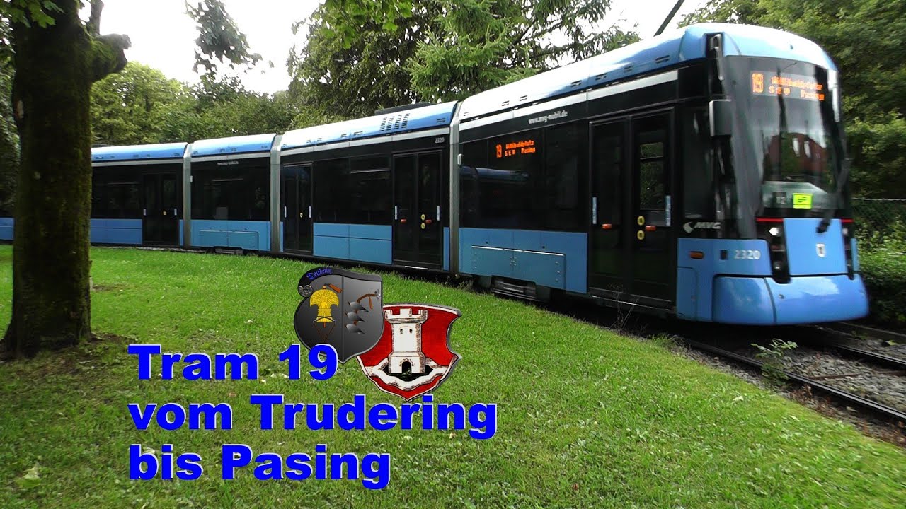 München: die Tram 19 - YouTube
