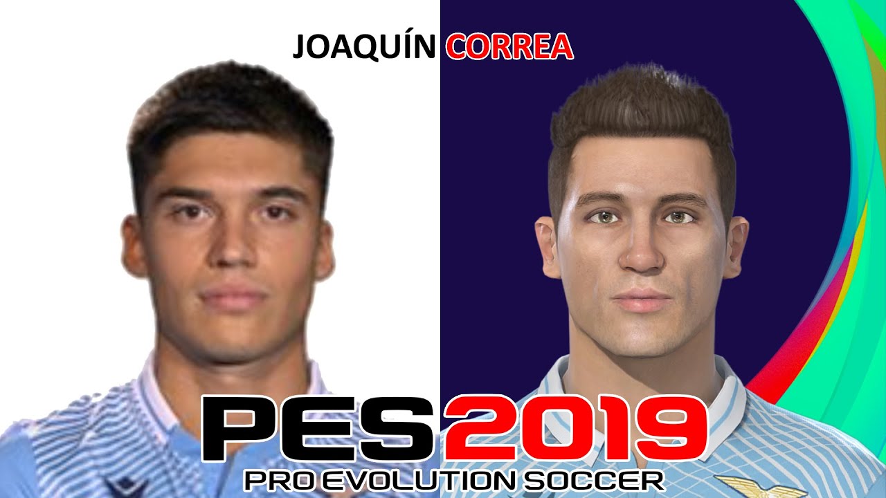 JOAQUÍN CORREA | PES 2019/2020/2021 | FACE BUILD & STATS - YouTube