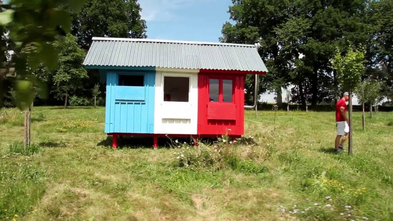 France Prefab Tiny House by Pin-Up Houses - YouTube