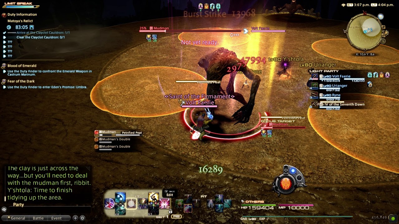 [FF14] Matoya's Relict Trust Run gunbreaker - YouTube