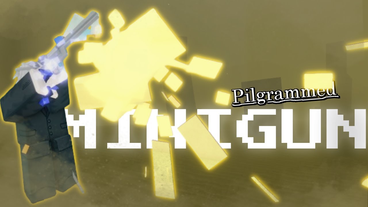 Quickdraw Minigun Revolver Build - Roblox Pilgrammed - YouTube