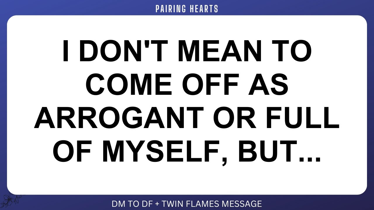 DM 📩I Don't Mean To Come Off As Arrogant Or Full Of Myself, But..😕DM TO ...