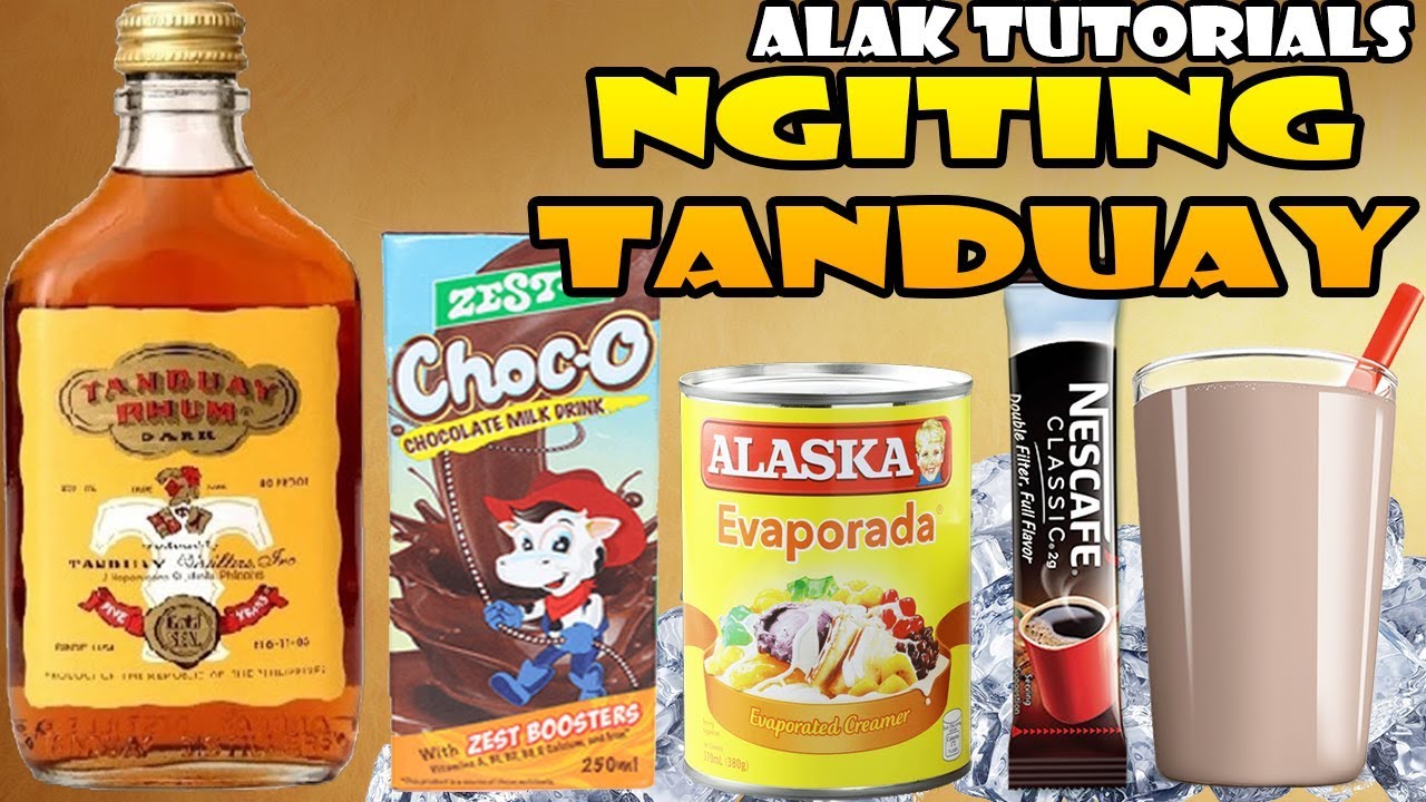 NGITING TANDUAY MIX! Pinoy Cocktail Choco Drink | Alak Tutorials 147 ...