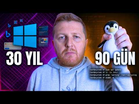 30 Yıl Windows’tan Sonra İlk Defa Linux Kullandım!