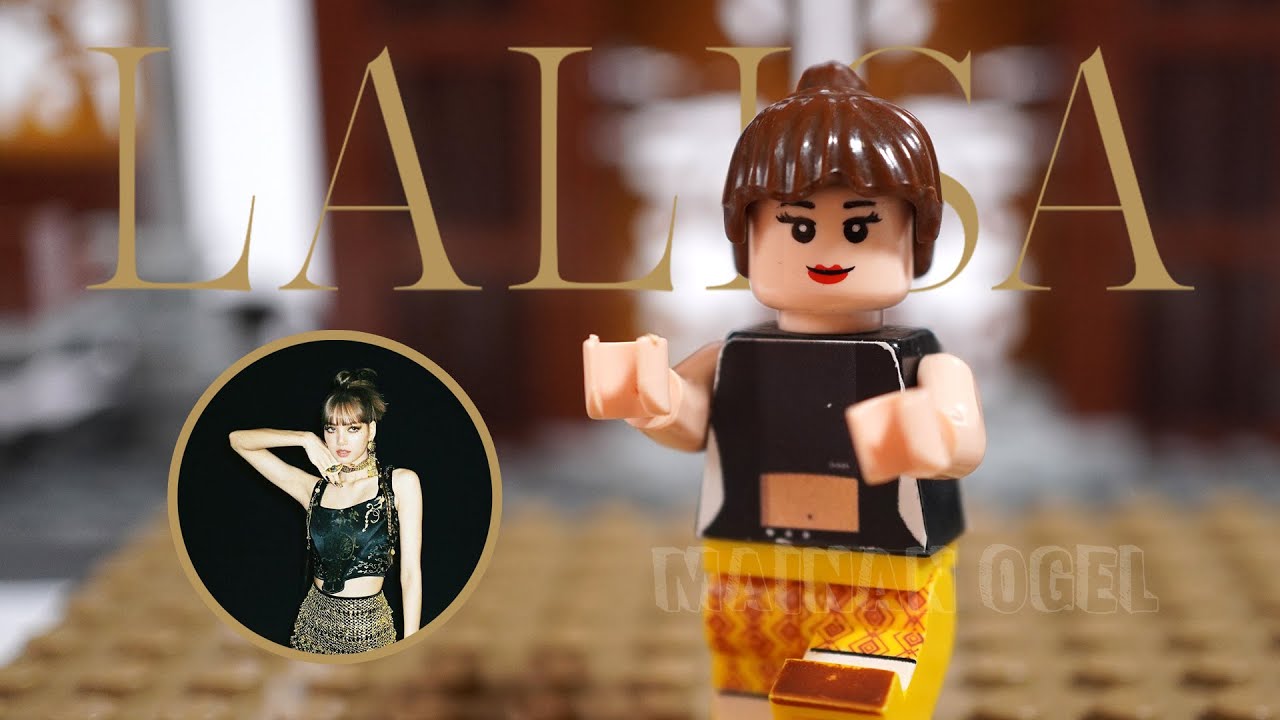 Lisa LALISA Minifigures - BLACKPINK Unofficial Lego [CUSTOM] - YouTube