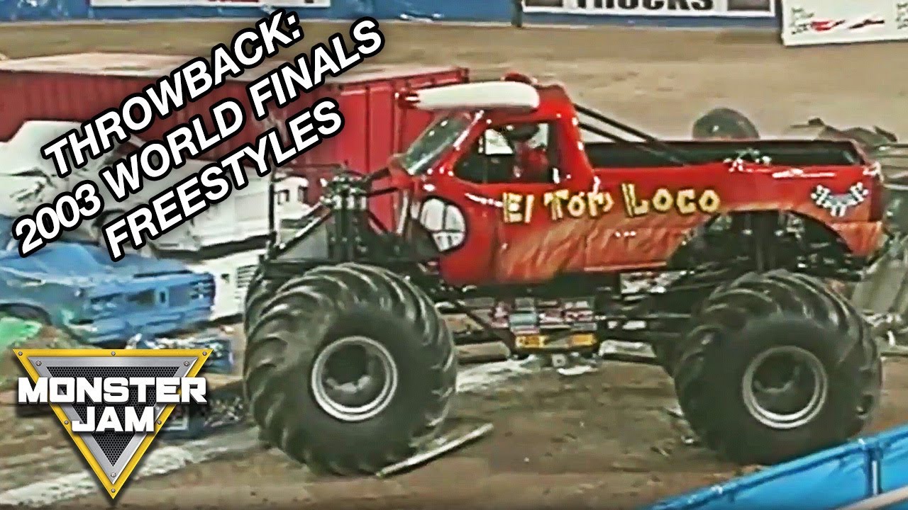 THROWBACK: World Finals 2003 Freestyle Compilation | Monster Jam - YouTube