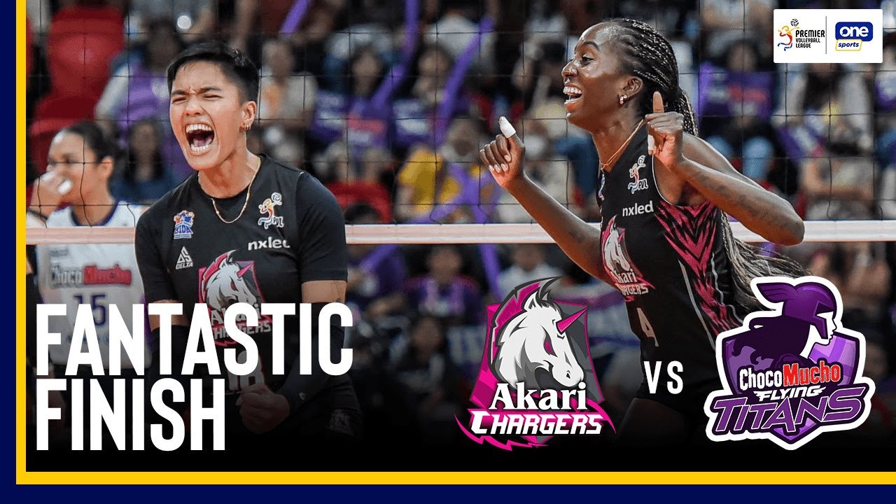 CHOCO MUCHO vs AKARI | FANTASTIC FINISH | 2024 PVL REINFORCED CONFERENCE | July 23, 2024 - YouTube