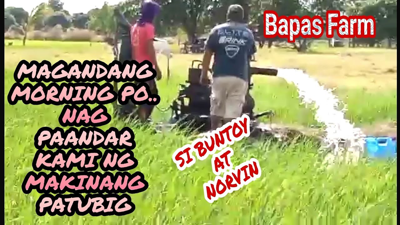 NAG PAANDAR KAMI NG MAKINANG PATUBIG ( Buntoy at Norvin ) - YouTube