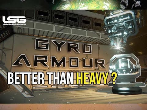 Space Engineers - Gyroscope Armour VS Heavy Armour (Testing) - YouTube