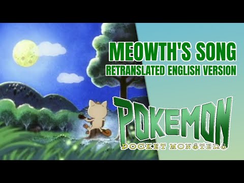 Meowth's Song - TV Size | Pokémon Retranslated - YouTube