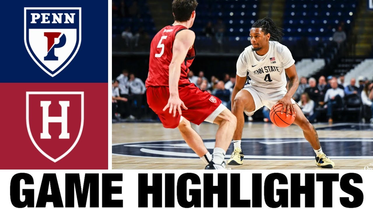 Penn State vs Harvard Highlights | Men's Basketball | College ...