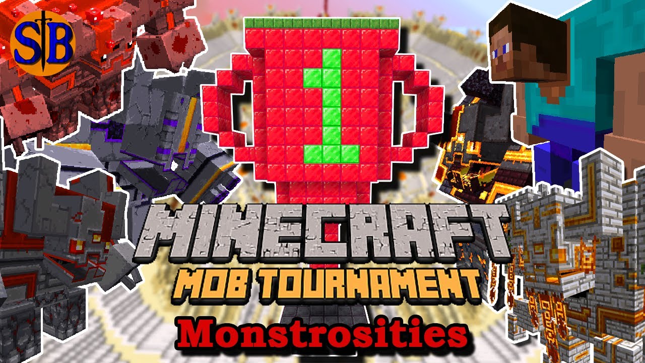 Monstrosities Tournament | Minecraft Mob Battle - YouTube