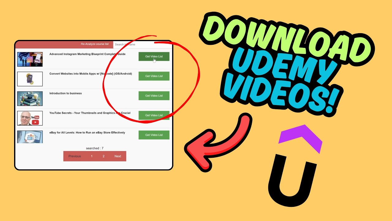 How to Download Udemy Videos Fast and Easy! - YouTube