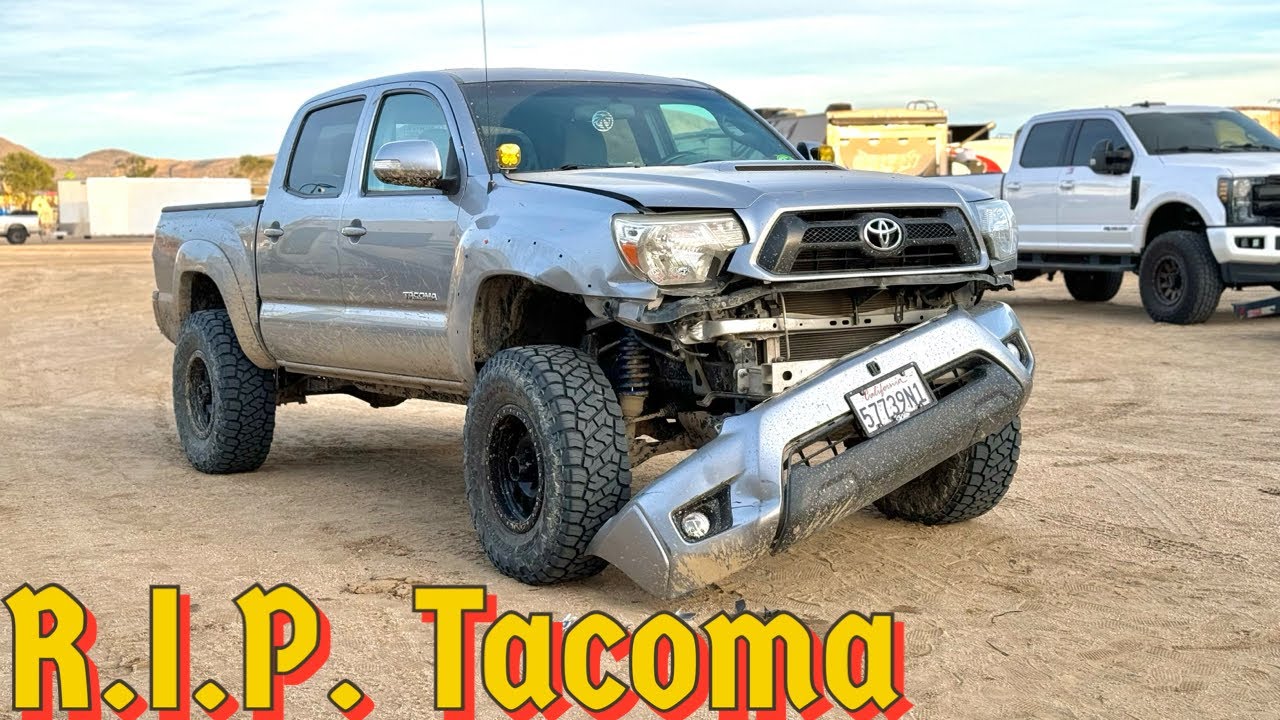 Someone CRASHED Into My Tacoma!!! - YouTube