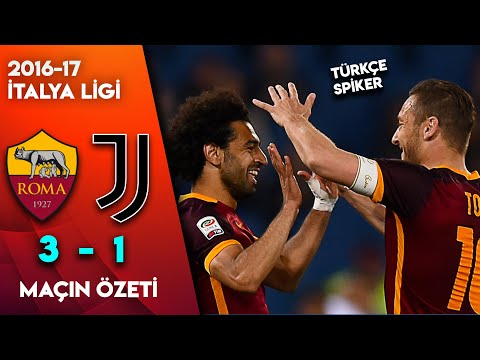ROMA 3-1 JUVENTUS | 2016-17 Serie A - Türkçe Spiker