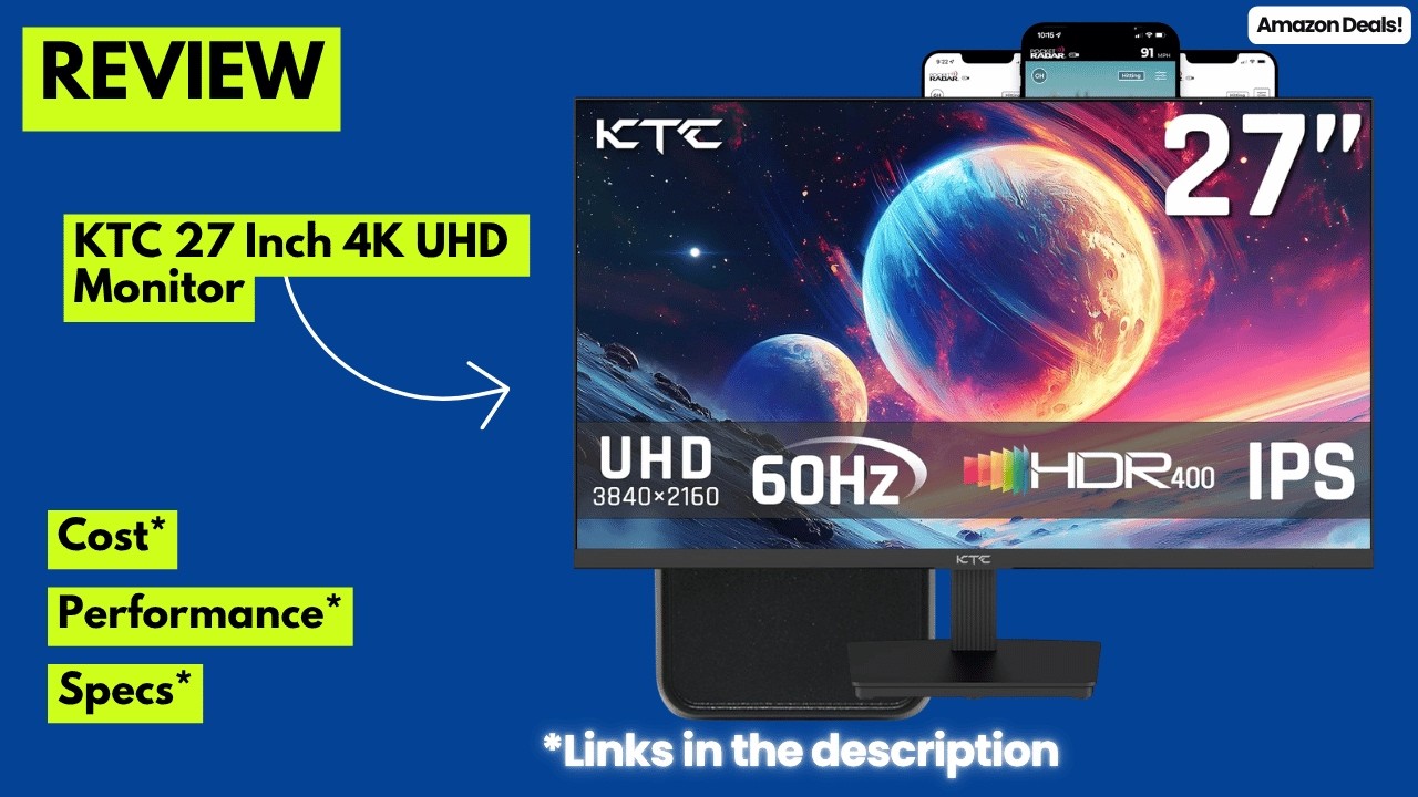 KTC 27 Inch 4K Monitor Review - Best Budget 4K Display for Designers ...