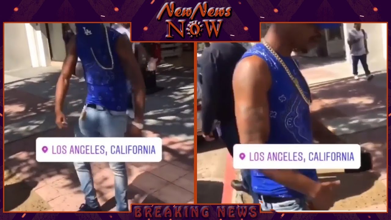 Tekashi 6ix9ine Manager Trey Way Dripping In Blue Like He On The Other ...