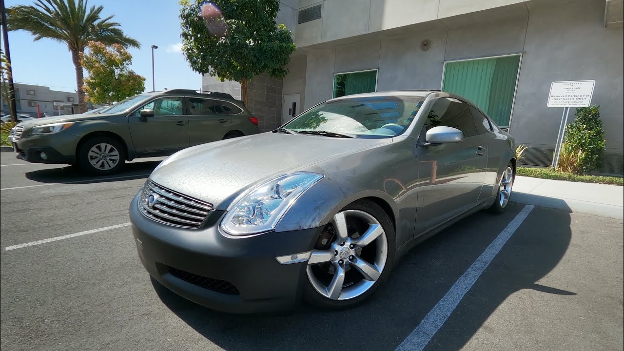 Pov Drive Stock G35 Coupe Hard Pulls And Revs Youtube