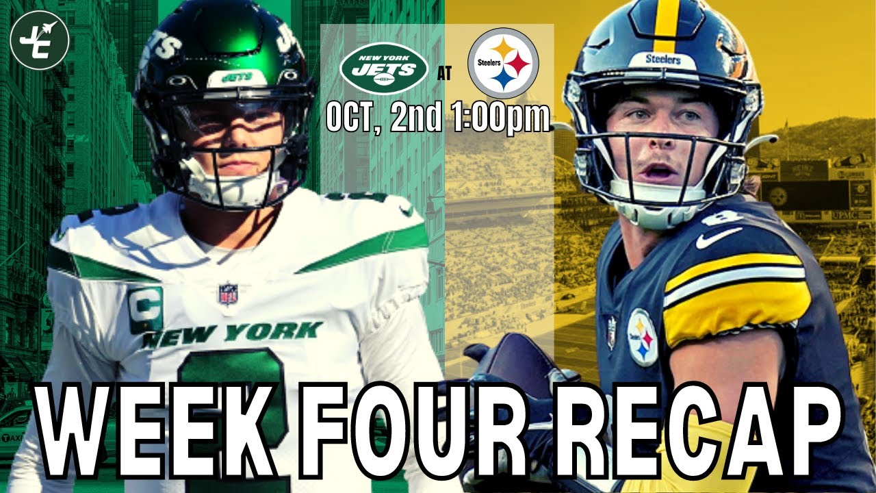 WHAT A COMEBACK! | New York Jets vs Pittsburgh Steelers RECAP | Week 4 ...