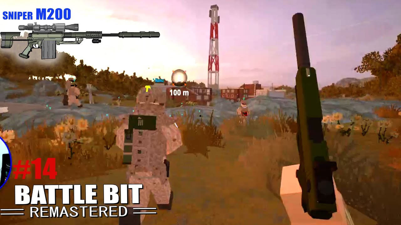 BattleBit Remastered - Sniping M200 Game Play #14 - YouTube