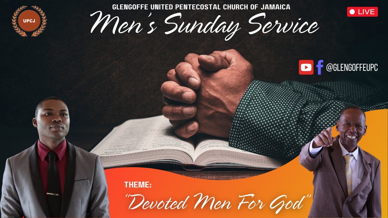 Men's Sunday | 4th Sunday Morning Service | "Devoted Men For God" - YouTube