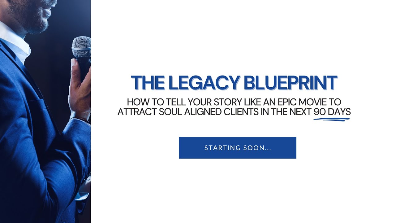 The Legacy Blueprint: How To Tell Your Story Like An Epic Movie To ...