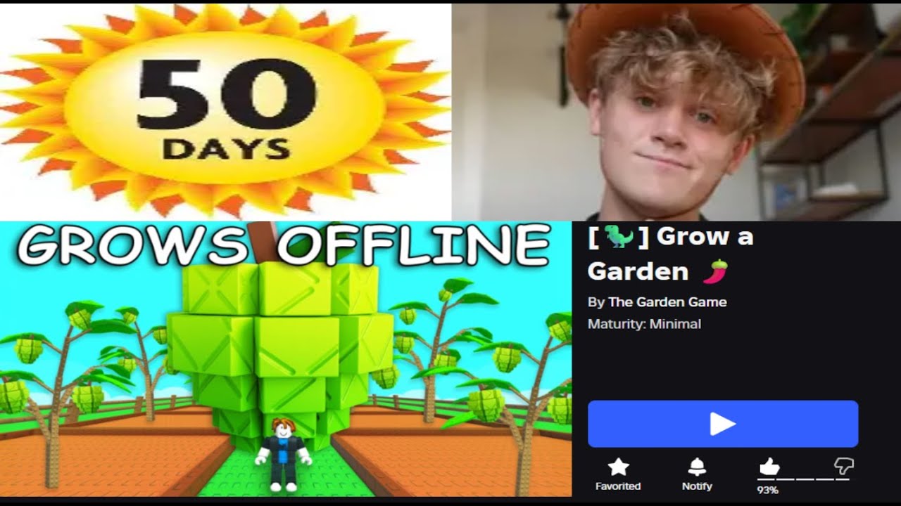 Episode 4 of Growing The Youtuber Ryan Trahan The BEST GARDEN In 50 ...