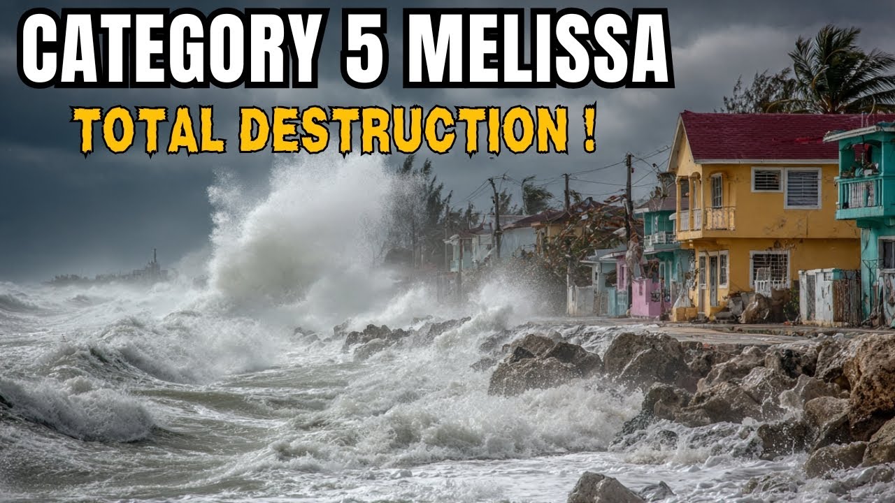 Hurricane Melissa Becomes MONSTER Category 5 | Jamaica in Extreme ...