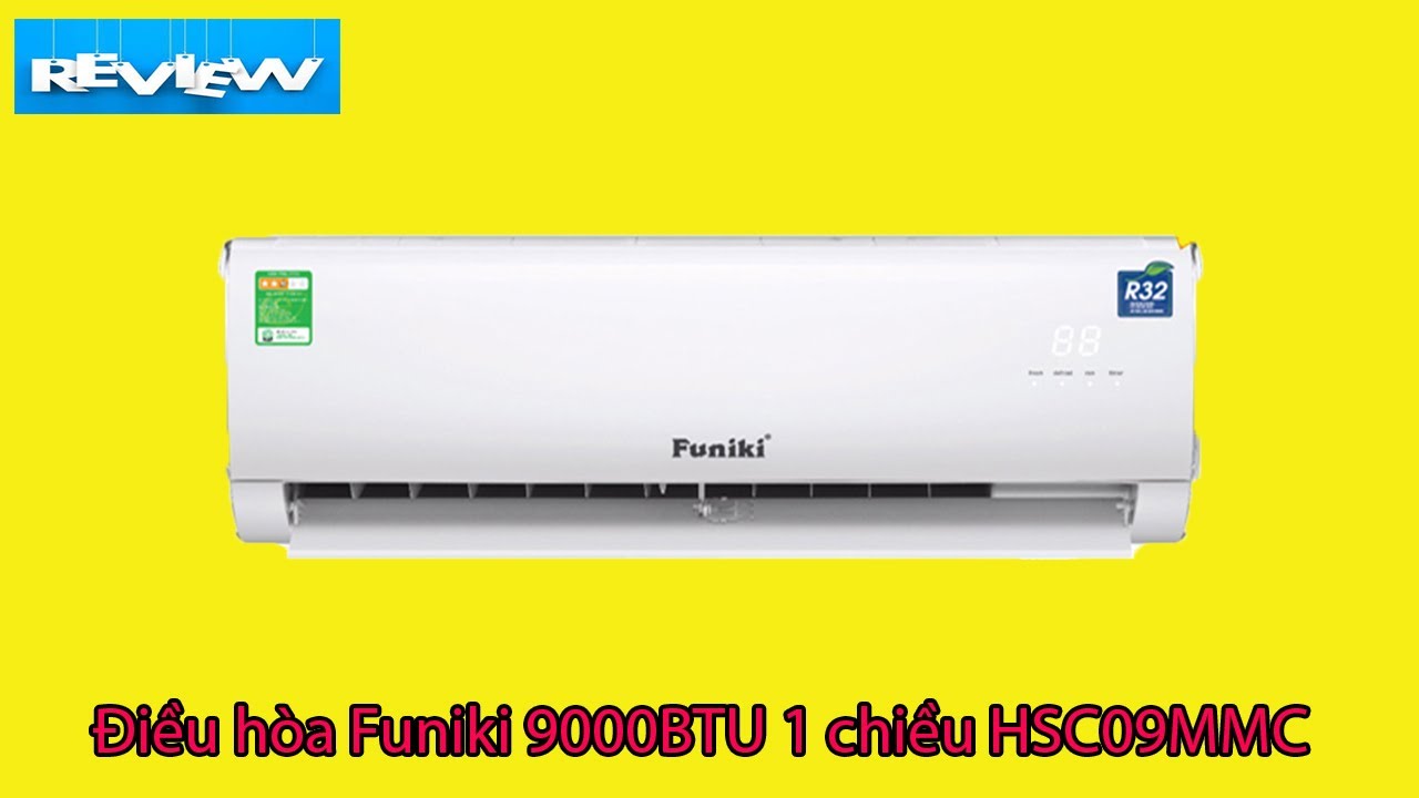 [Mở hộp] Điều hòa Funiki 9000 BTU 1 chiều HSC09MMC giá rẻ - YouTube
