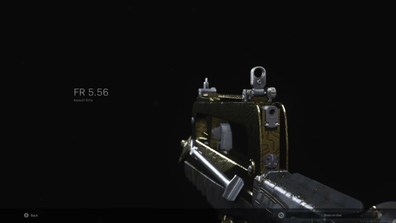 Gold FAMAS (FR 5.56) - Modern Warfare - YouTube