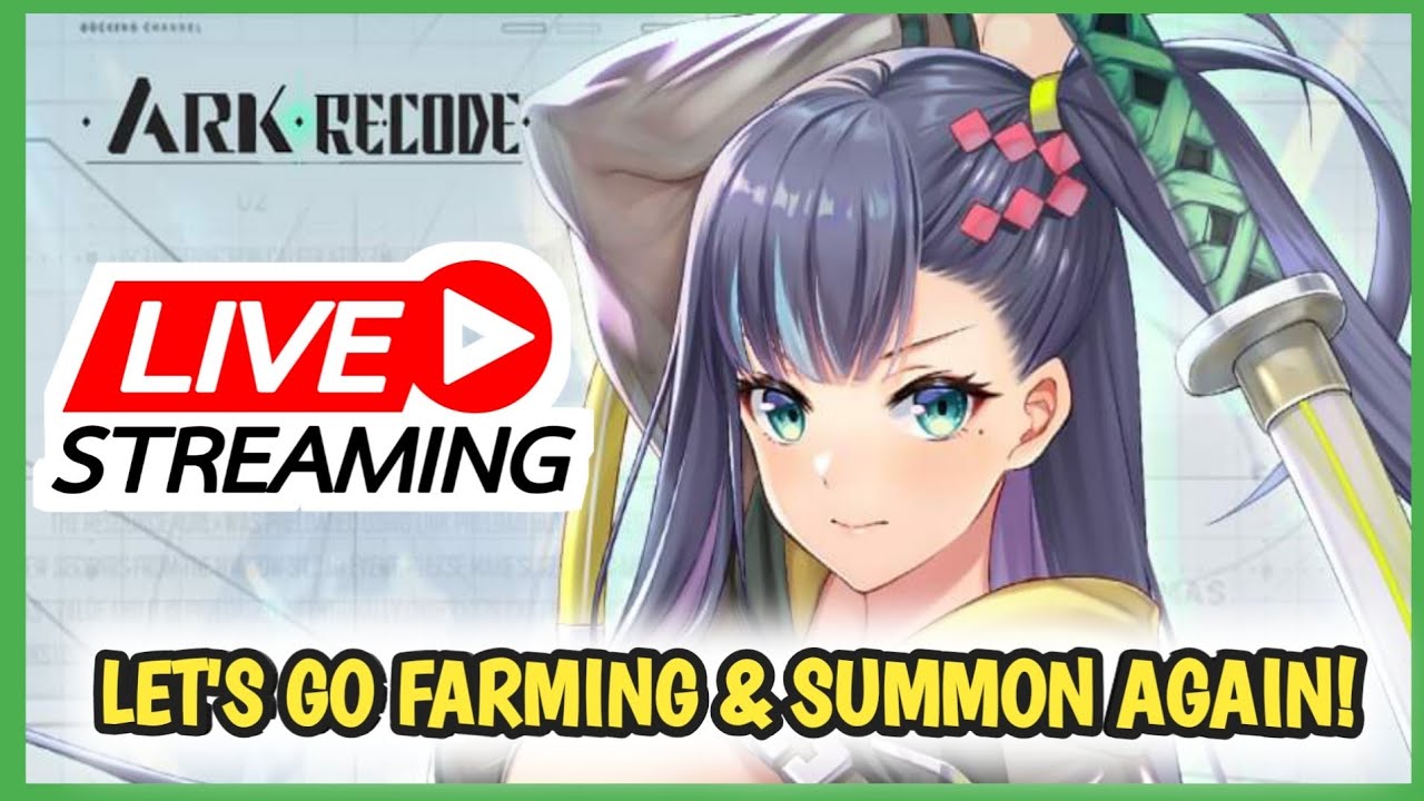 🔴Live Streaming Ark Re:Code Let's Farming & Summon again! - YouTube