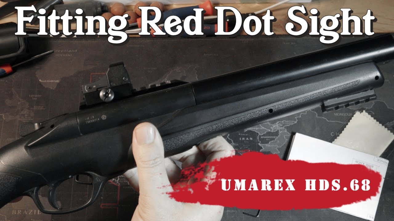 Umarex HDS.68 with a Red Dot Sight - YouTube